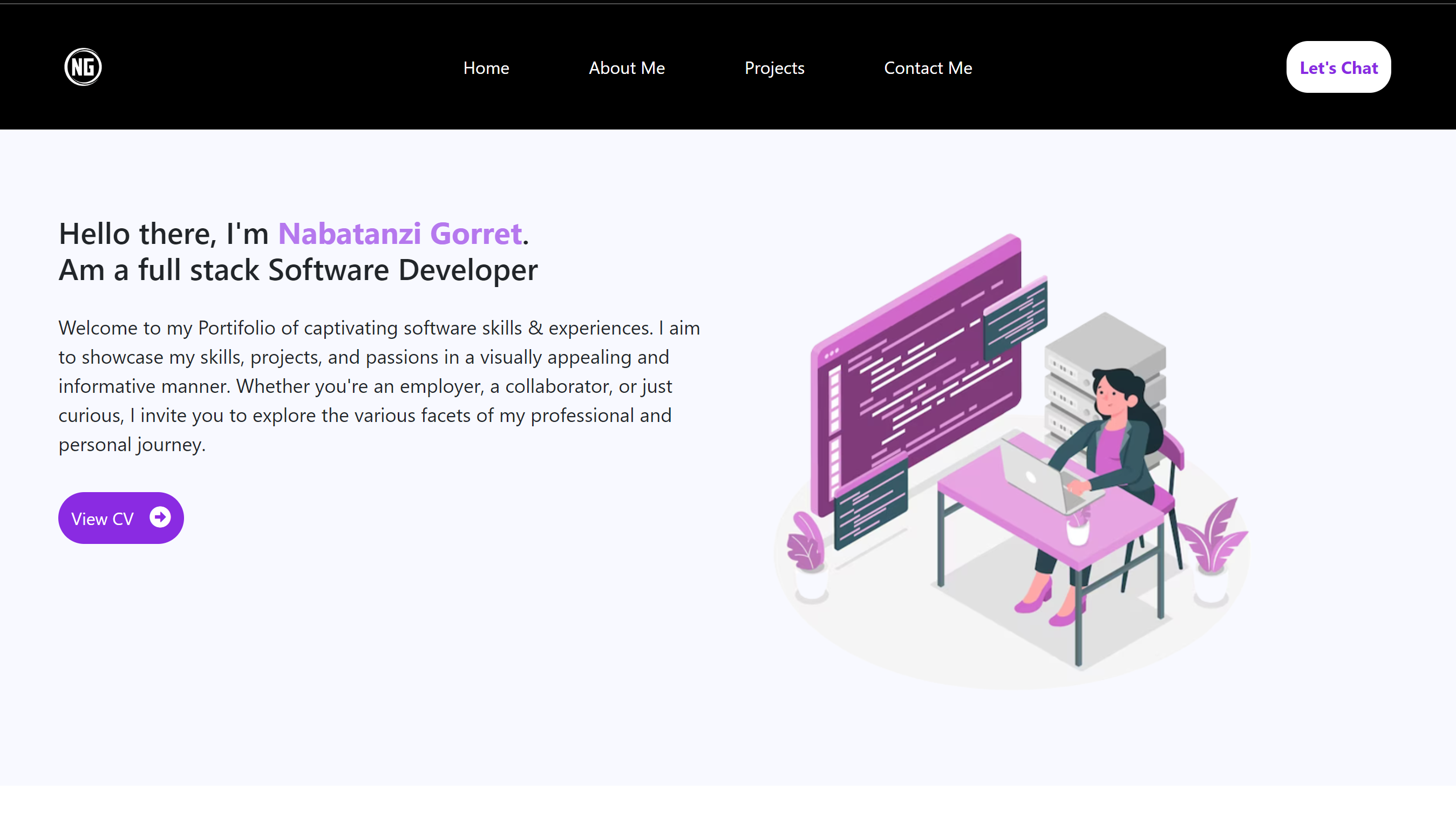 Nabatanzi Gorret Portifolio